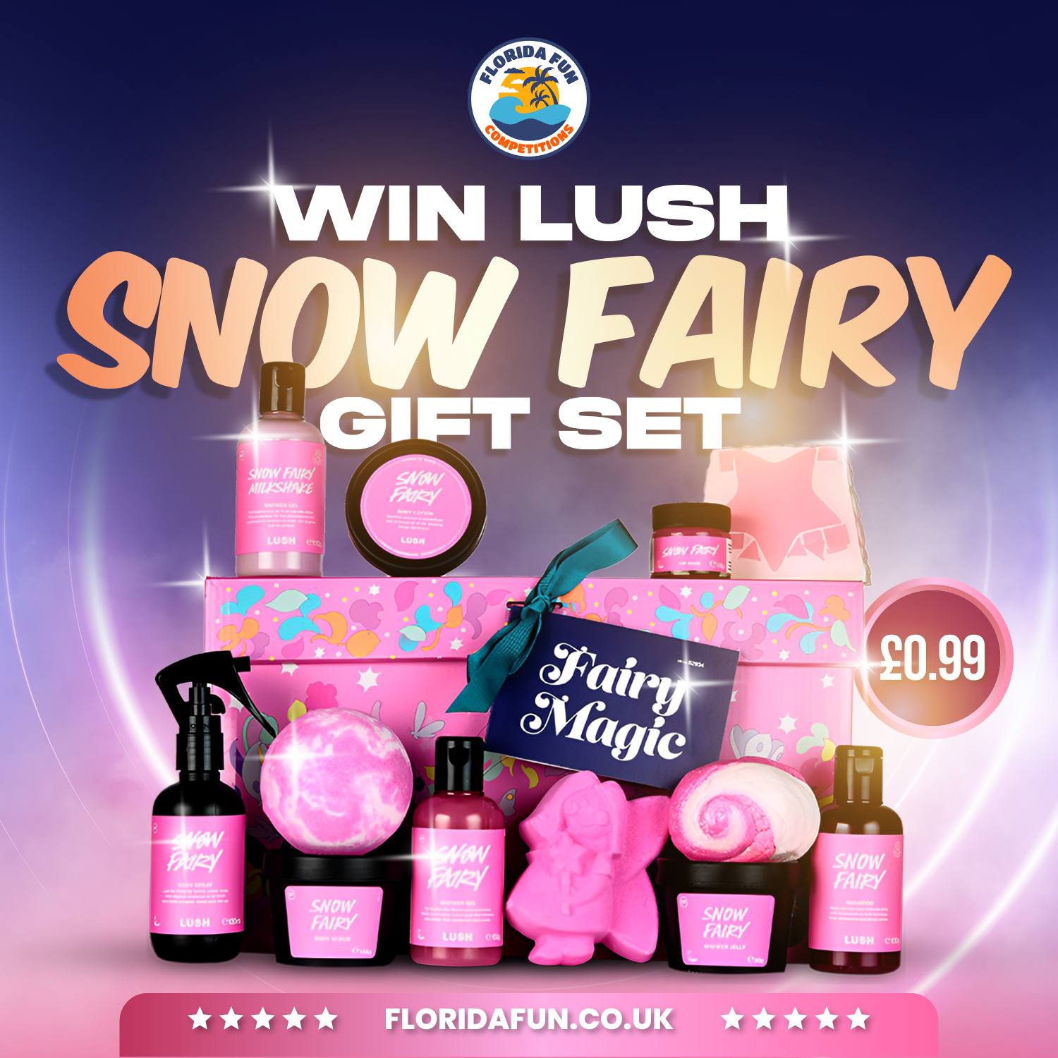 Lush Snow Fairy Gift Set - FFC Competitions