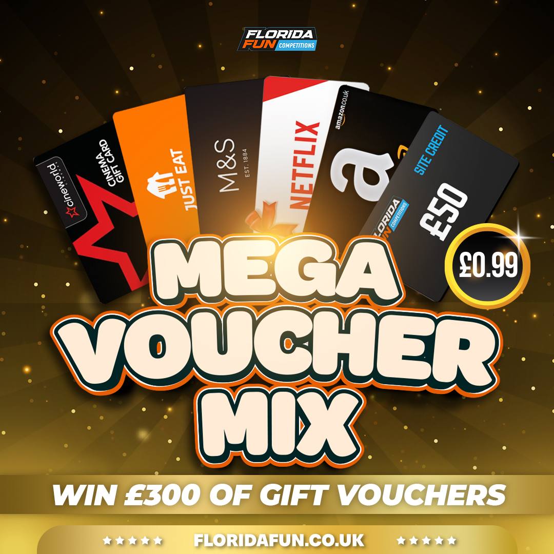 £300 Mega Voucher Mix - FFC Competitions