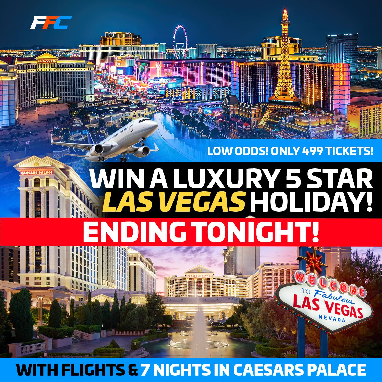 LOW ODDS Luxury: 5-Star Las Vegas Holiday! - FFC Competitions