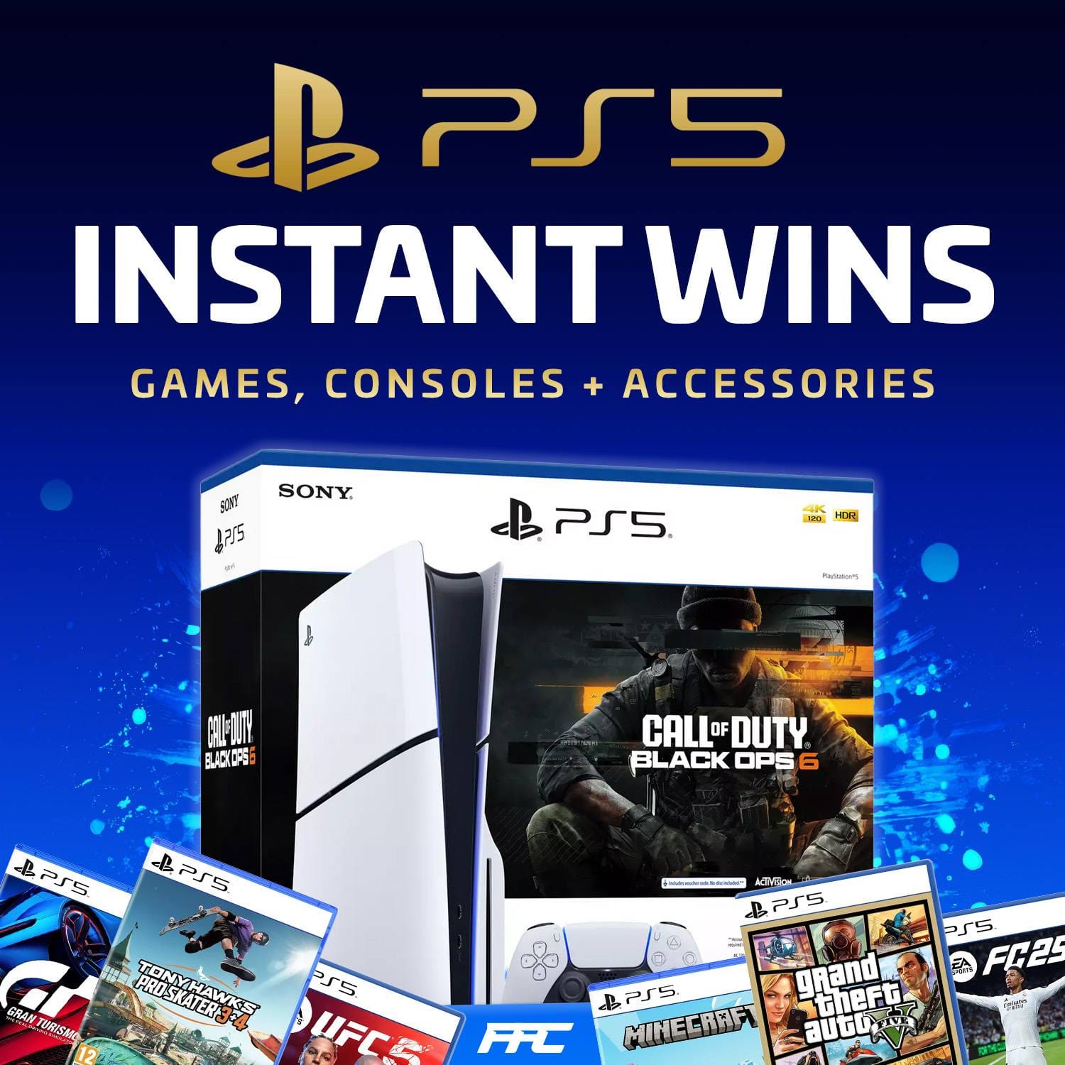 Sony PS5 Bundle + Instant Wins - FFC Competitions