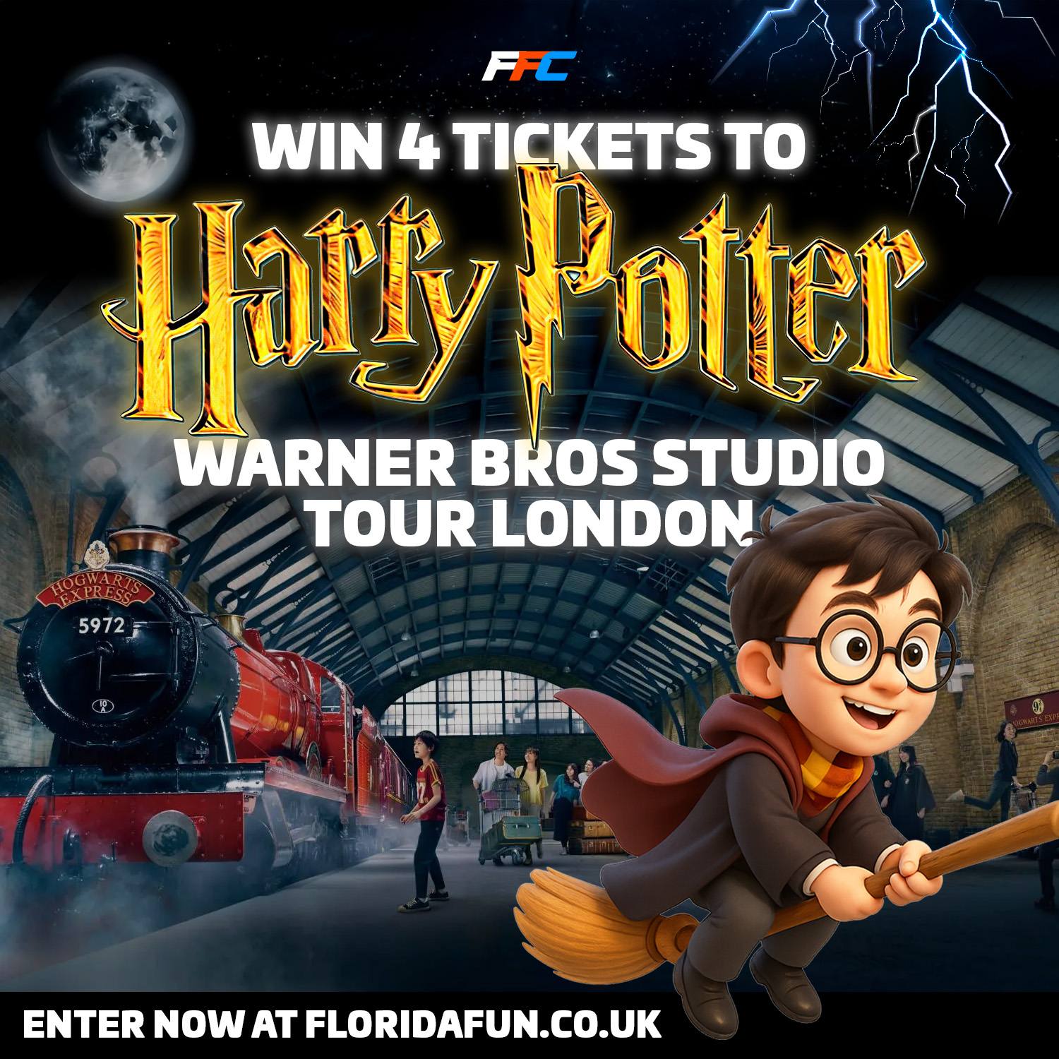 4 Tickets to Warner Bros Studio Tour London - FFC Competitions