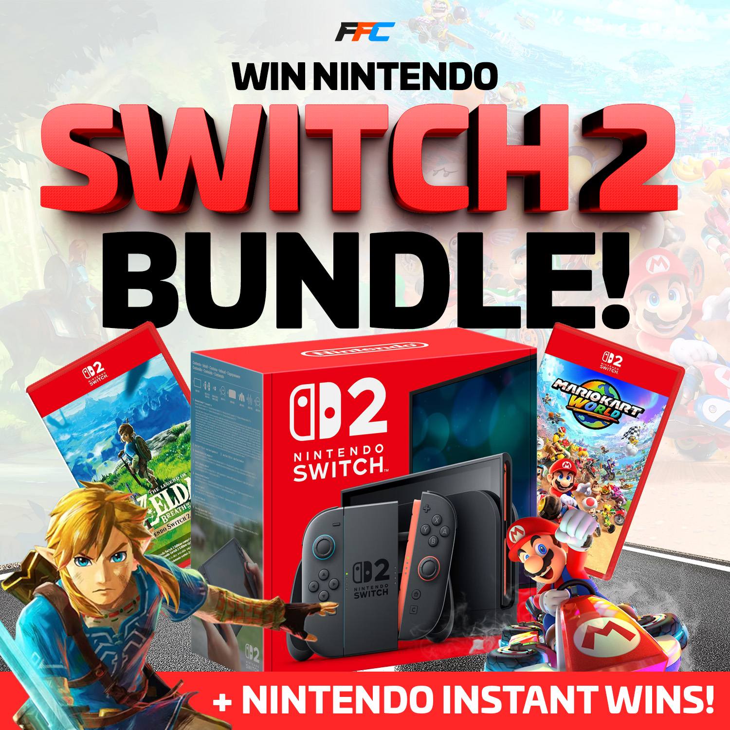 Nintendo Switch 2 Bundle + Nintendo Instant Wins! - FFC Competitions