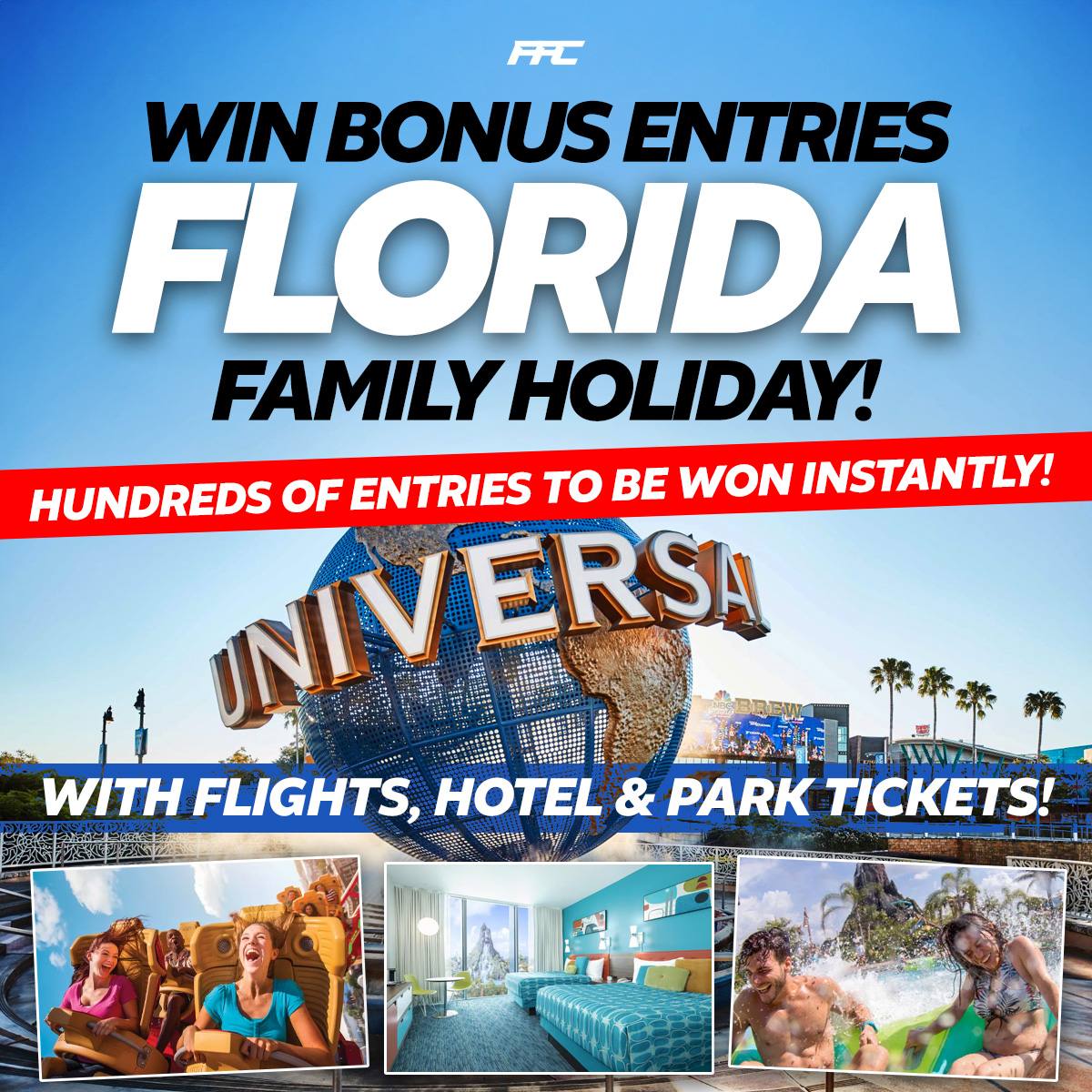 The Ultimate Florida Holiday ODDS BOOSTER! - FFC Competitions